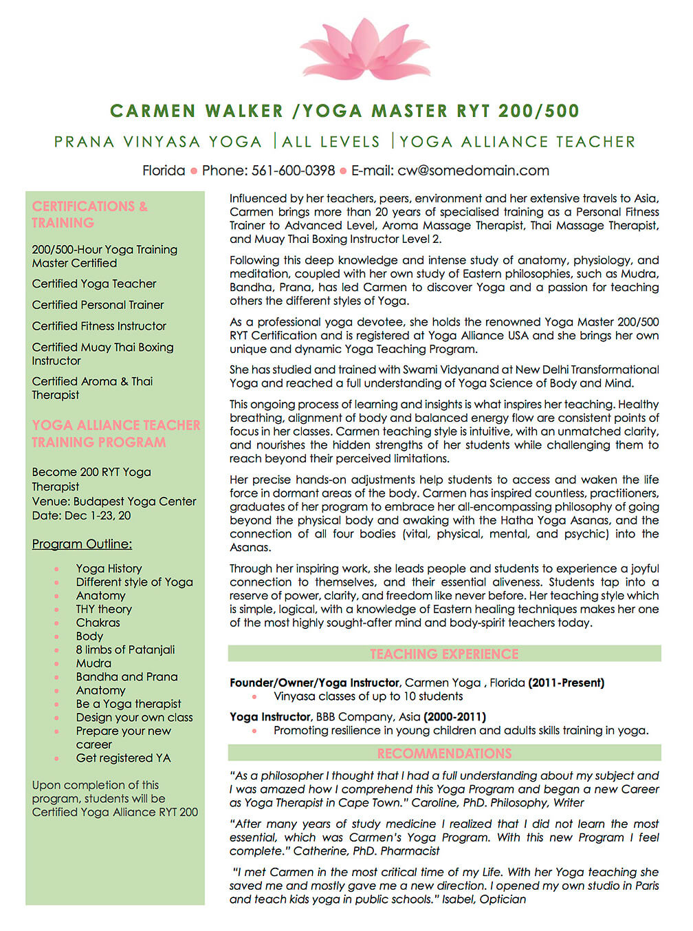 Resume Examples | CV Sample | Resume Templates | CXO Resumes